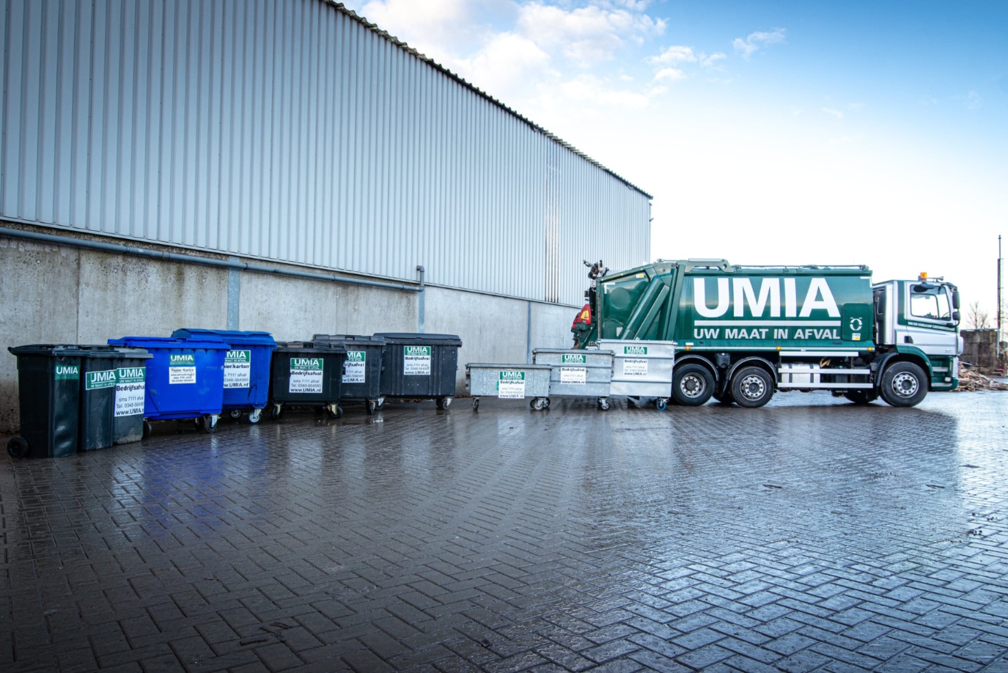 Afvalsoorten - UMIA Containershop